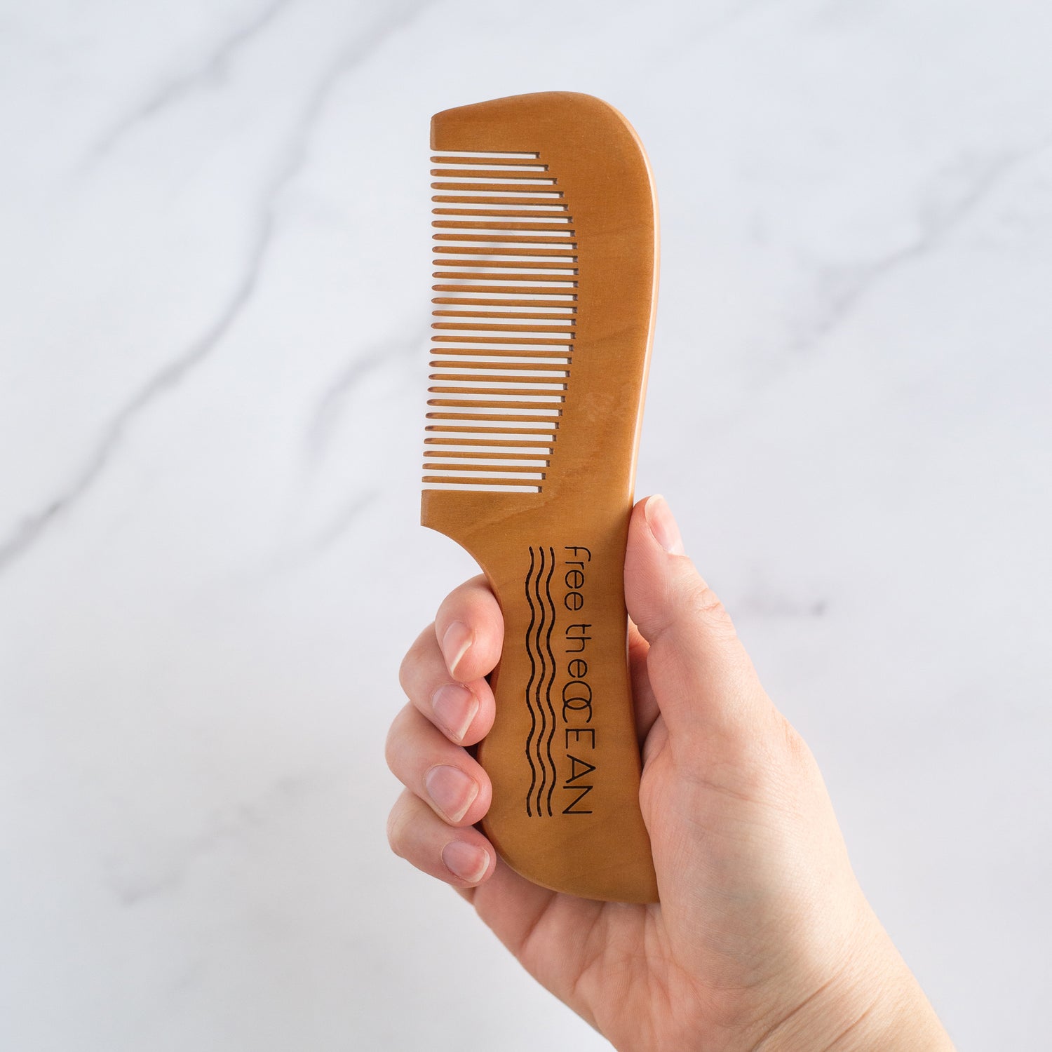 100% Bamboo Comb for All Hair Types | Free the Ocean | Free the Ocean